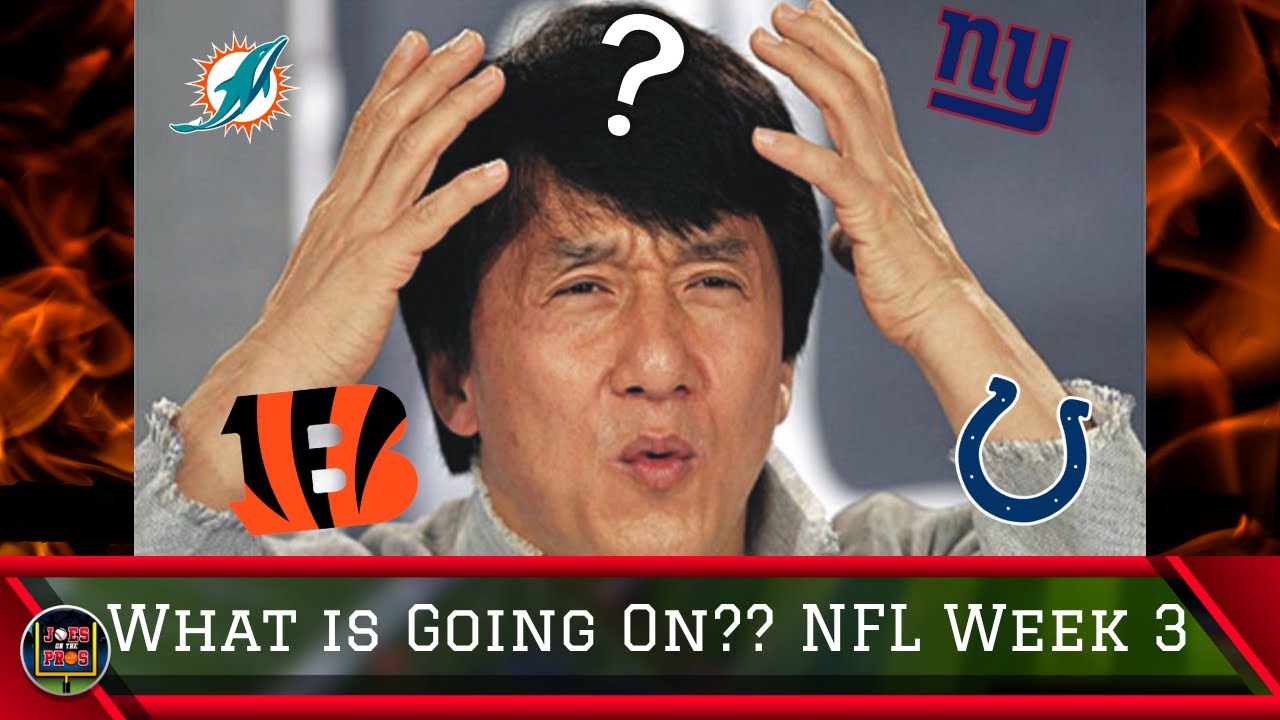 The NFL is CRAZY!! • Reactions of the Season and Week 3 Predictions ...