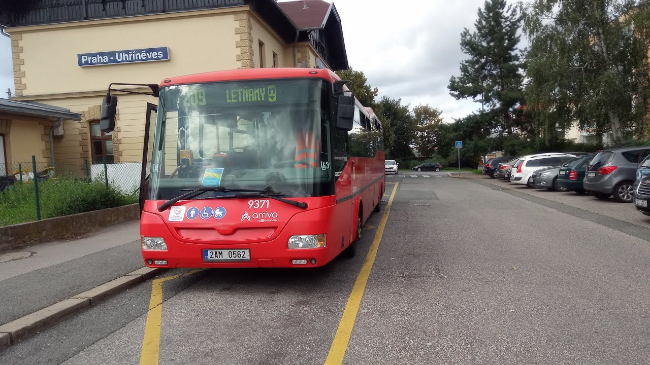 Autobus SOR BN 12 (ARRIVA City) ev.č.9371 na lince 209/43. (10.9.2022 ...