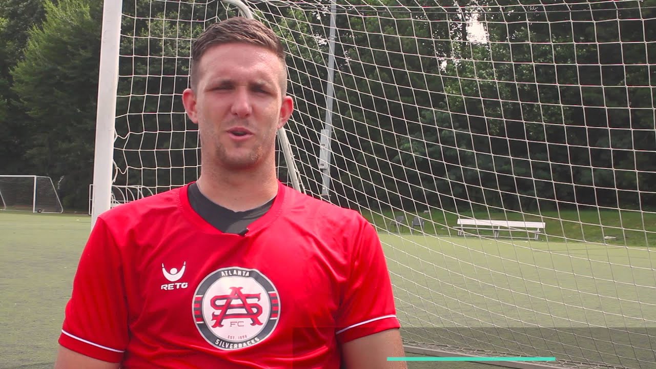 Silverbacks TV | CJ Cochran Steps into Goal - YouTube