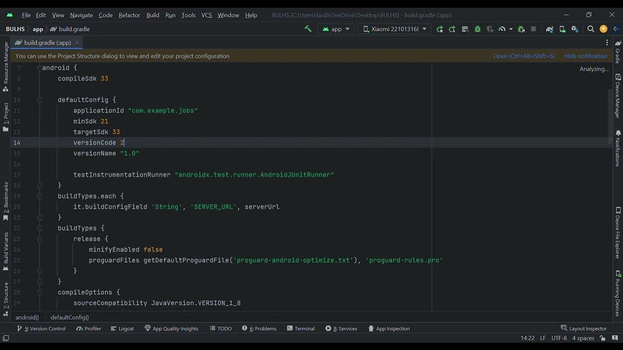 How to change version code in Android app | Android Studio - YouTube