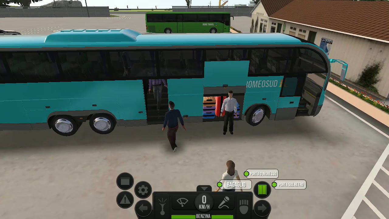 GIOCO A BUS SIMULETOR FACCIO META STRADA PERO - YouTube