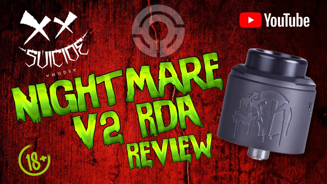 Nightmare V2 RDA by Suicide Mods | Review - YouTube