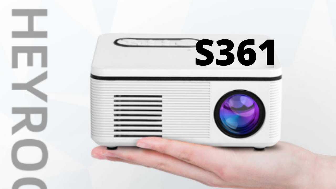 LEJIADA S361 Portable Mini LED Projector - YouTube
