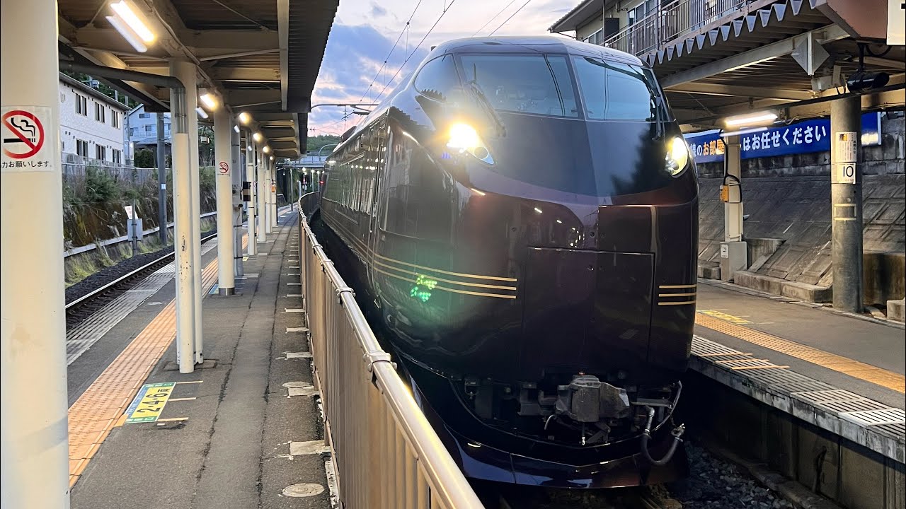 (4K再投稿) E655系 なごみ 団体臨時 E655系・ハイグレード車両「なごみ（和）で行く！常磐線まわり・仙山線経由で行く上野→山形片道の旅 返却回送 国見駅発 - YouTube