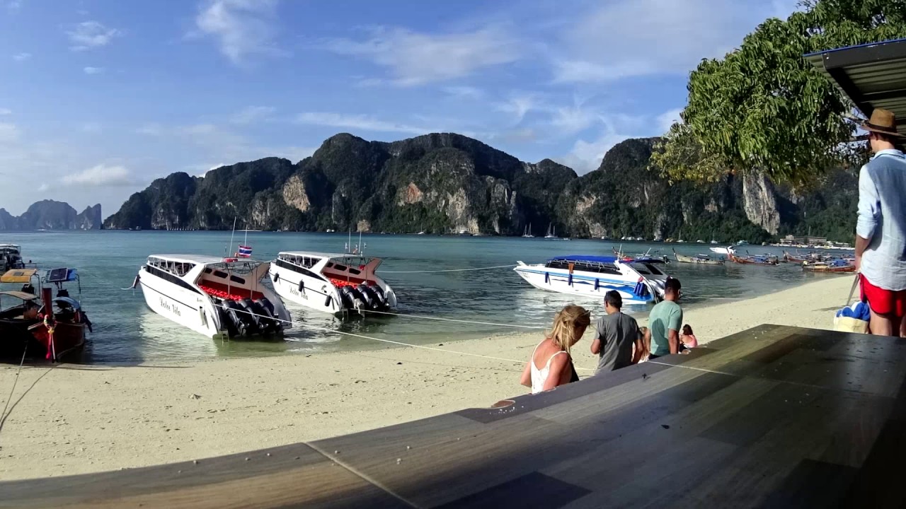 Phi Phi Island Time Lapse 2017 - YouTube