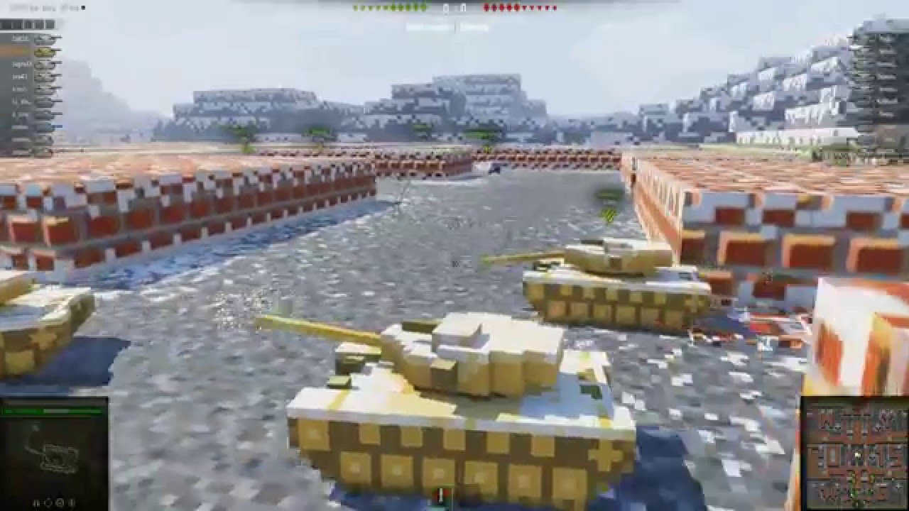 World of Tanks - Minecraft WoT - YouTube