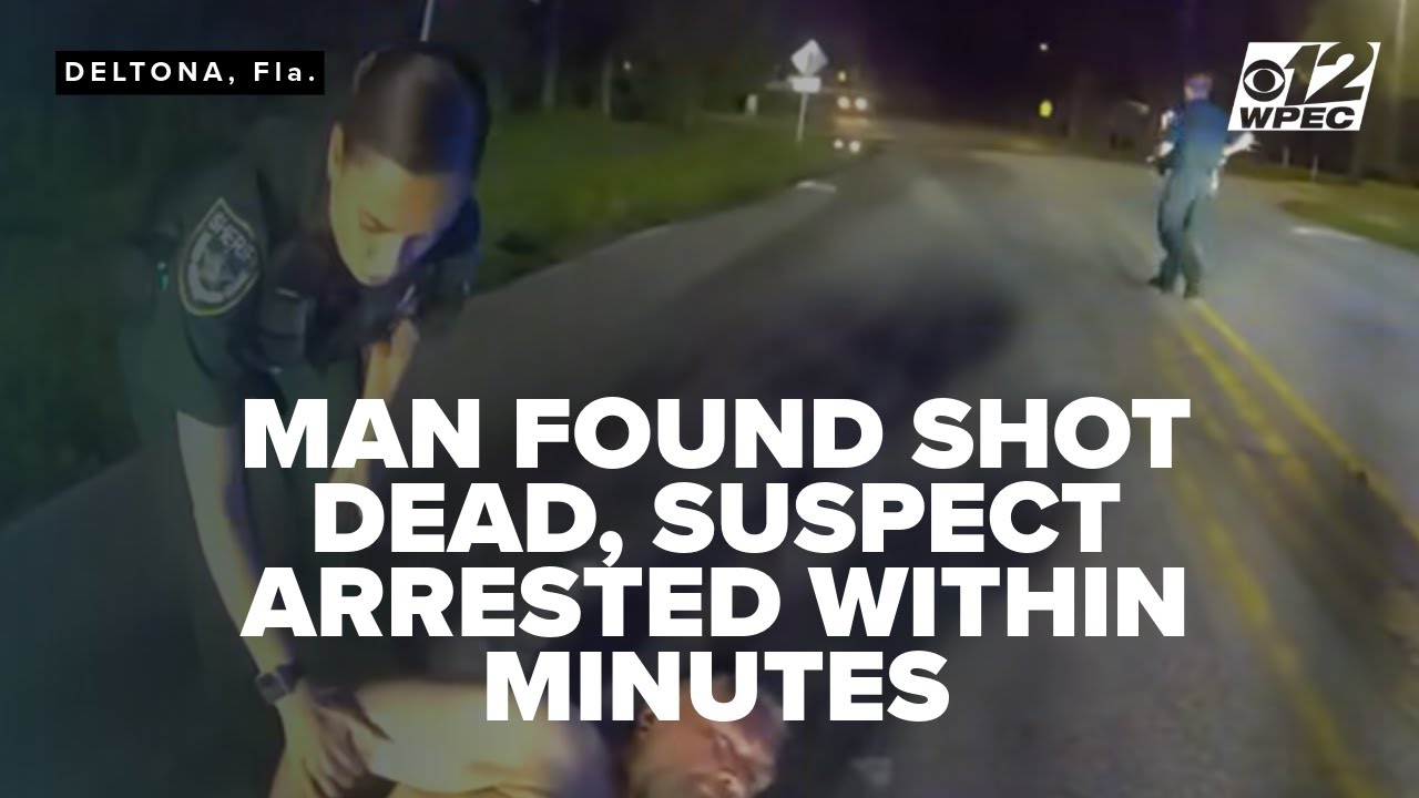 Florida man shot and killed, alleged suspect found within minutes - YouTube