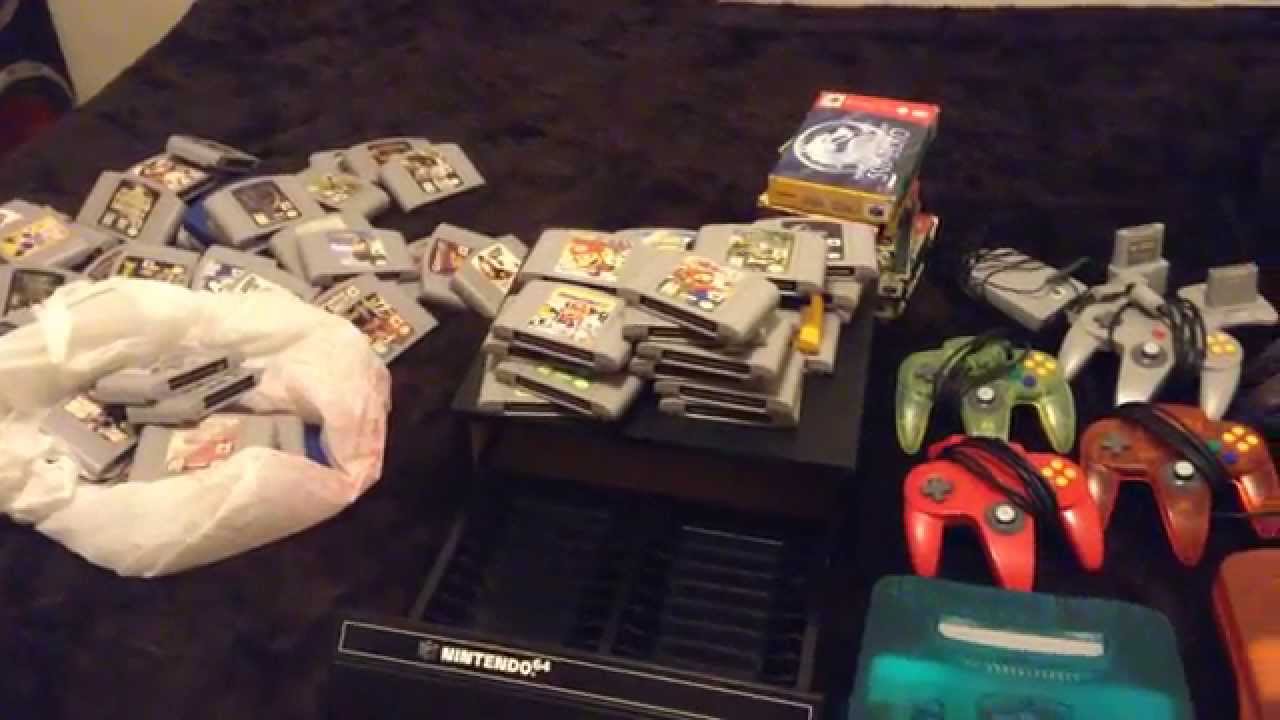 Mi Coleccion De Nintendo 64 - My Nintendo 64 Collection - YouTube
