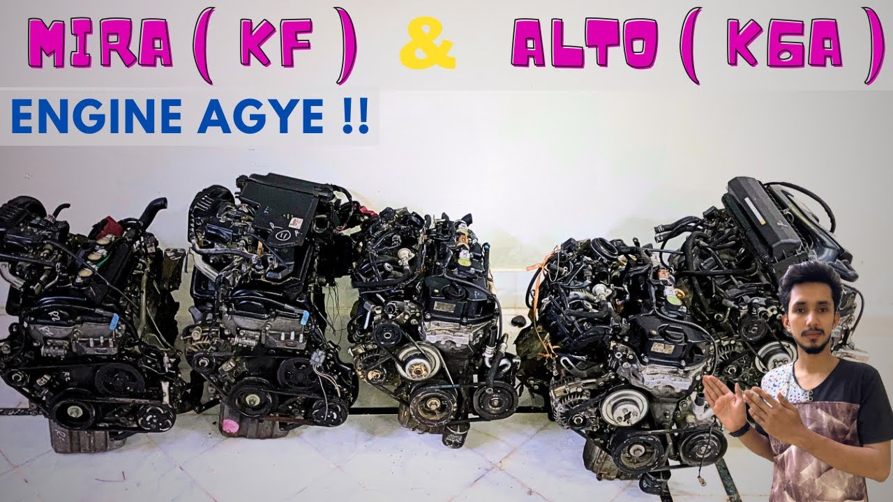 Alto ( K6a ) & Mira ( KF ) Engine | Stock Agaya ! | 660cc Automatic ...