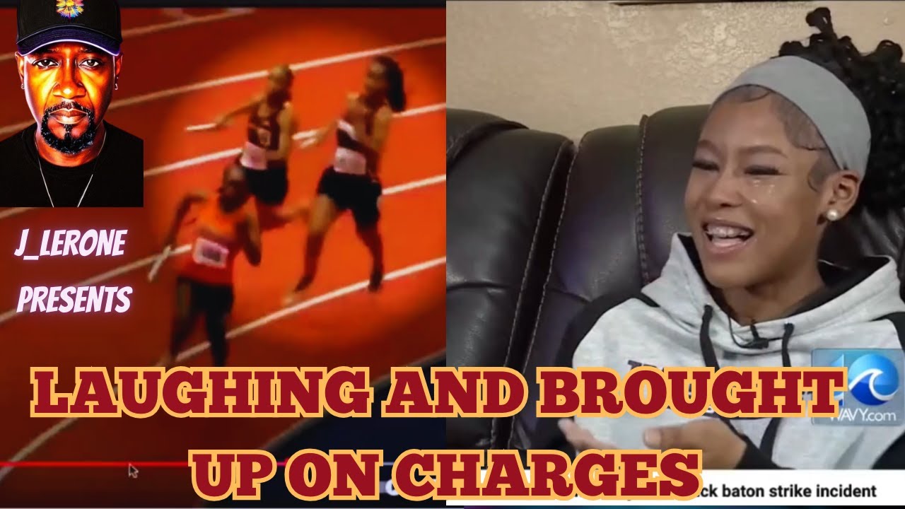 Track Girl Alaila Everett Charged After Wild Baton Attack. - YouTube