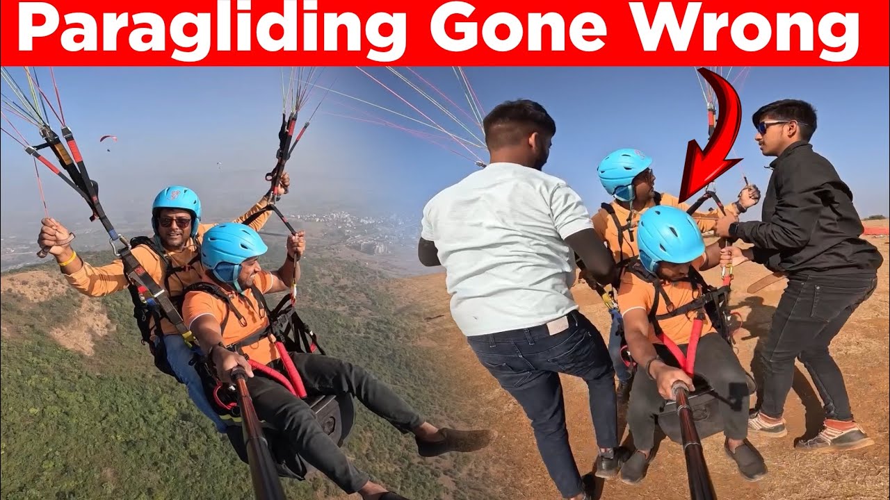 Dangerous Paragliding In Kamshet |full Information |#maharashtra # ...