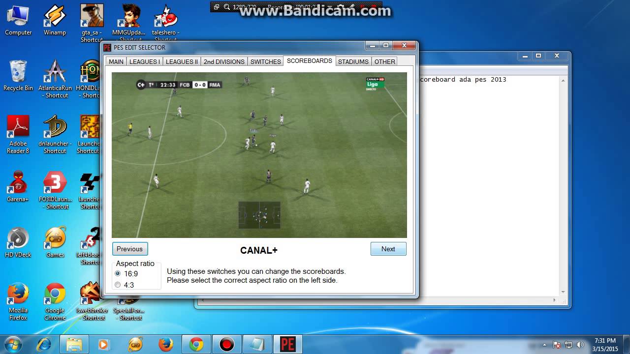 Tutorial Mengganti scoreboard PES 2013 - YouTube