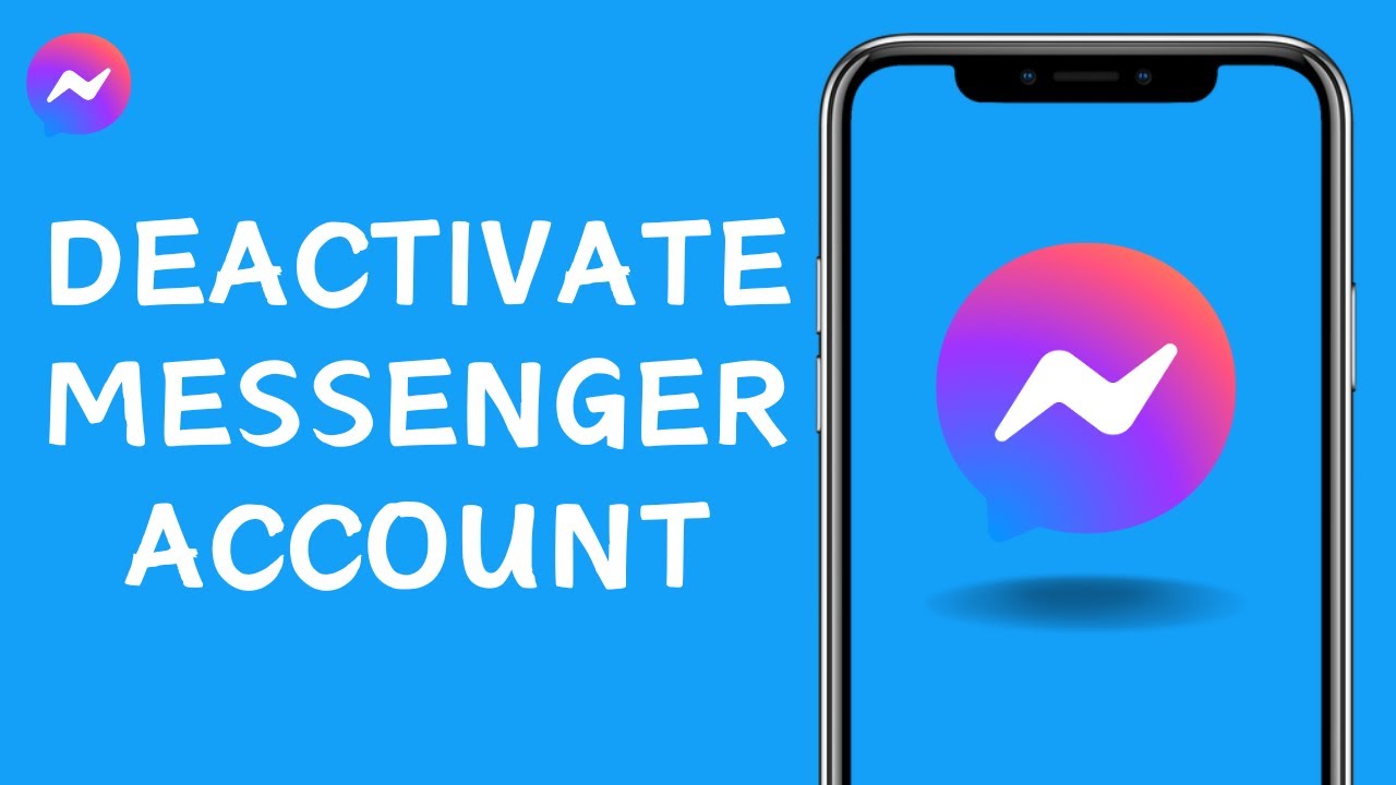 How To Deactivate Messenger Account - YouTube