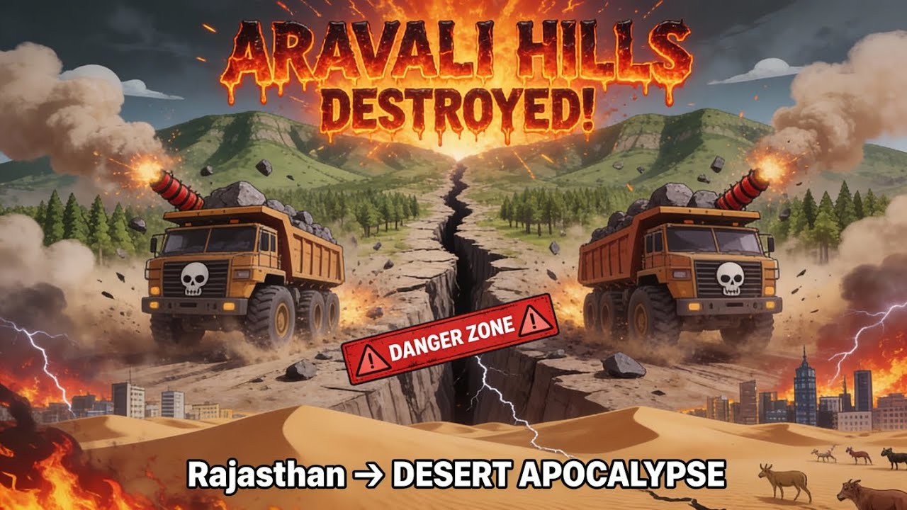 Aravali Hills Destroyed: Rajasthan Turning to Desert SHOCKER! || save ...