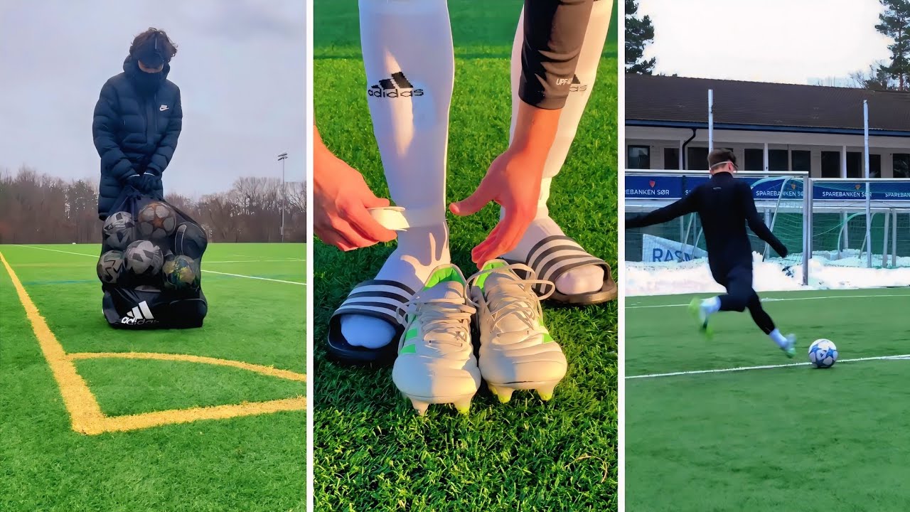 ASMR Football Moments That Are Too Satisfying 😌⚽ | Relaxing Slow-Mo ...