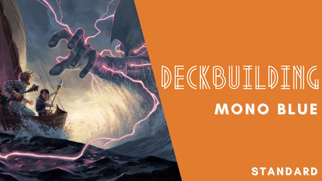 MTG Deckbuilding - Mono Blue in Standard with Forgotten Realms - YouTube
