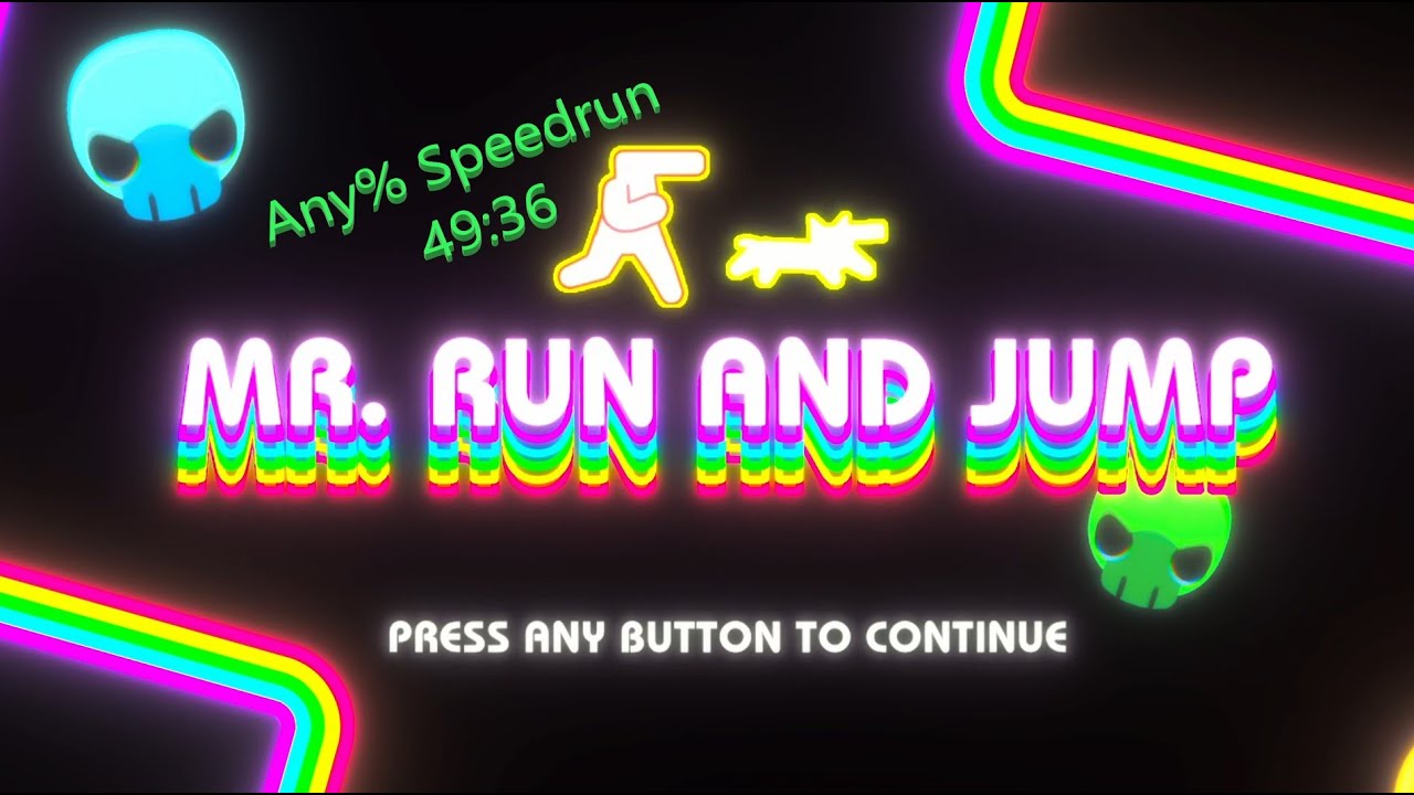 Mr Run and Jump Any% Speedrun 49:36 - YouTube