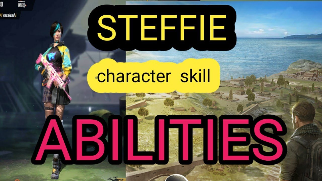 Freefire new character STEFFIE skill & abilities in Telugu by SURYA FF ...