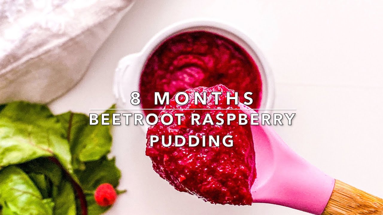 Simple Healthy Desserts | Beetroot Raspberry Pudding - YouTube