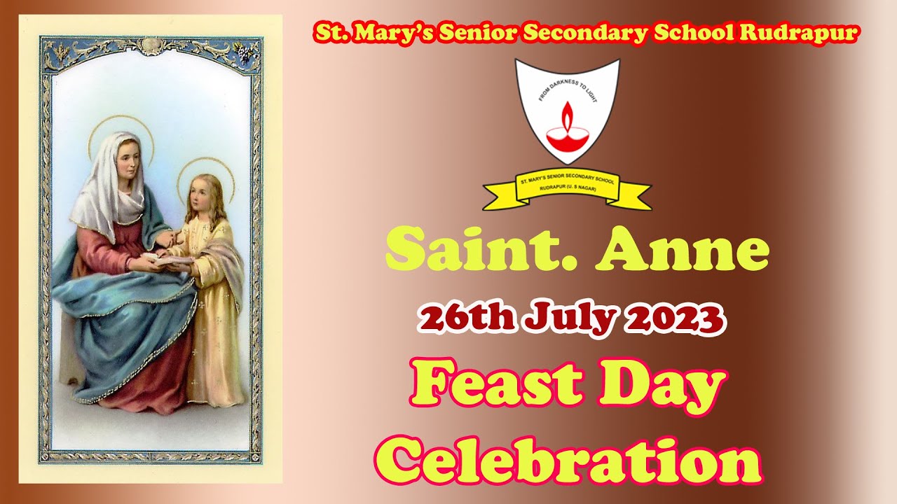St. Ann's Feast Celebration| Full Program|2023-24|St. Mary's School ...