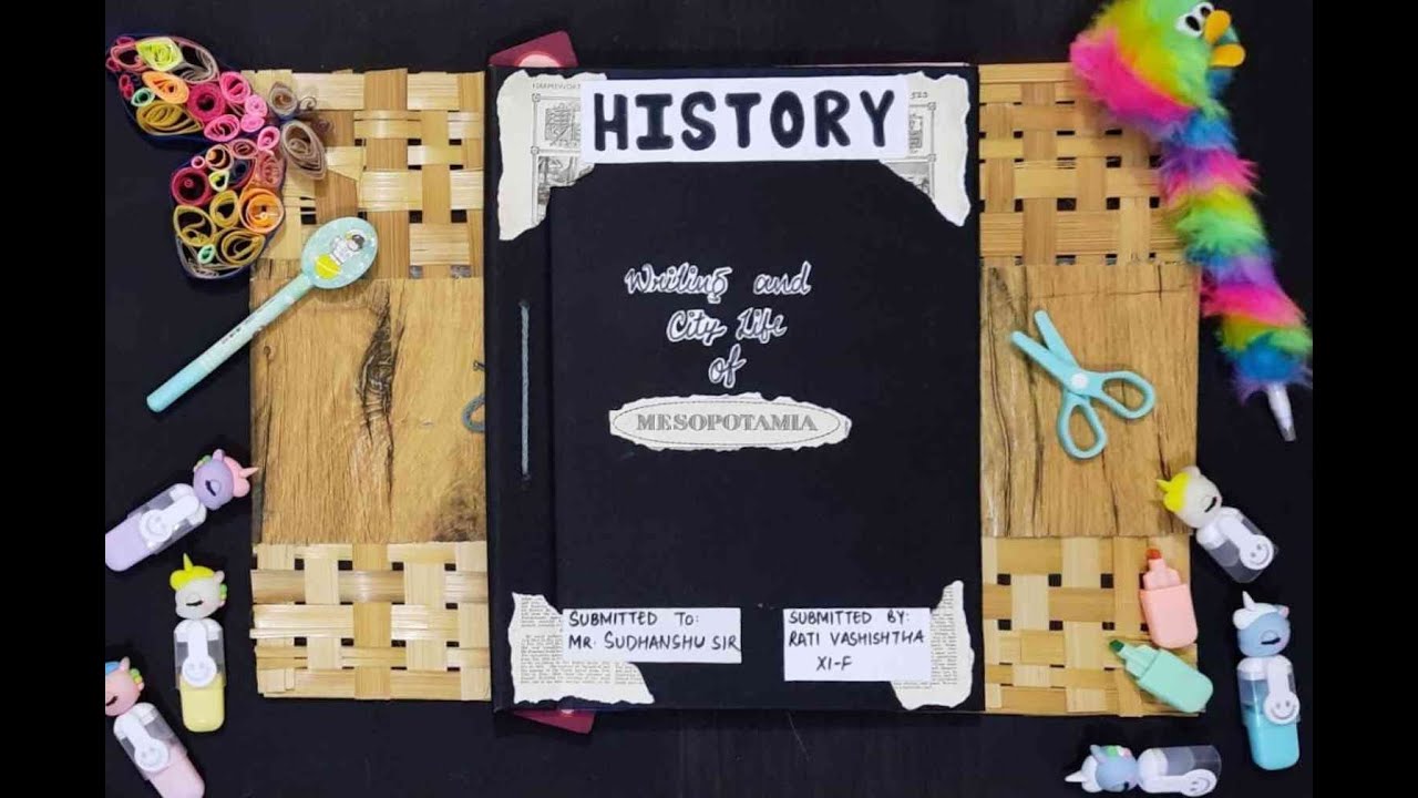 Project File | Class 11th | History | Writing and City Life of ...