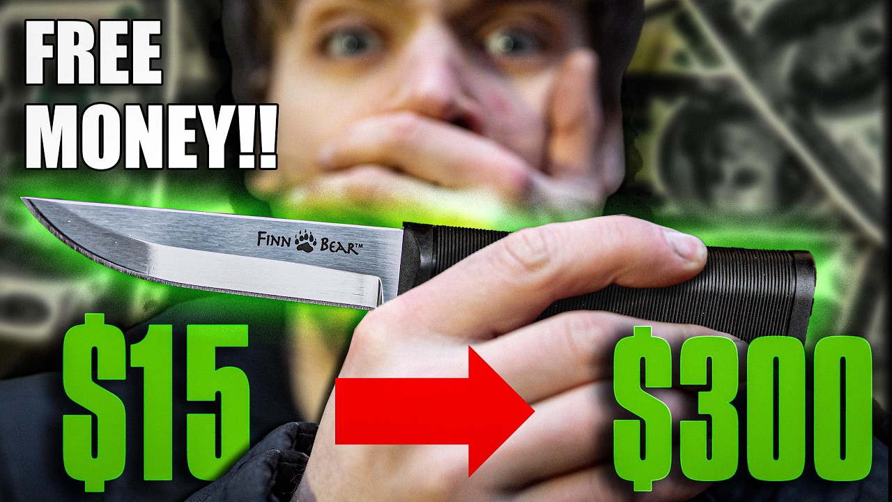 Turning a $15 Knife into a $300 Knife!! Cold Steel Finn Bear Puukko - YouTube