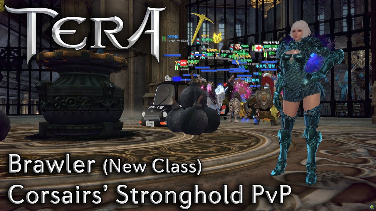 TERA KR | Brawler (New Class) | Corsairs' Stronghold PvP Battleground ...