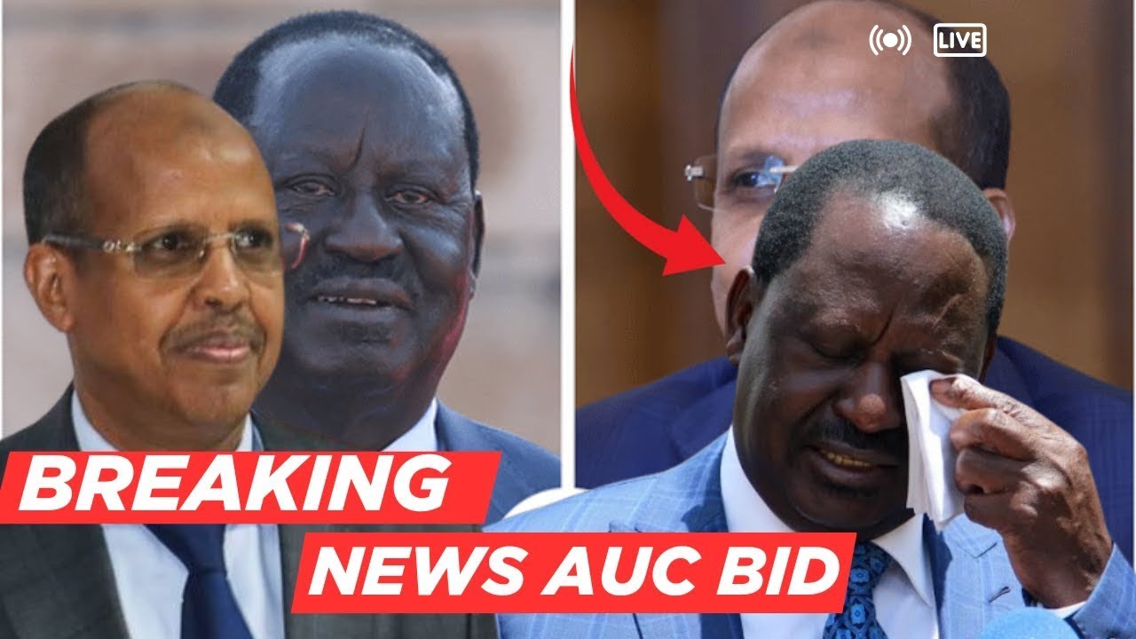 BREAKING SAD NEWS!! Raila Odinga Loses AUC BID,TOTAL TEARS IN KENYA ...