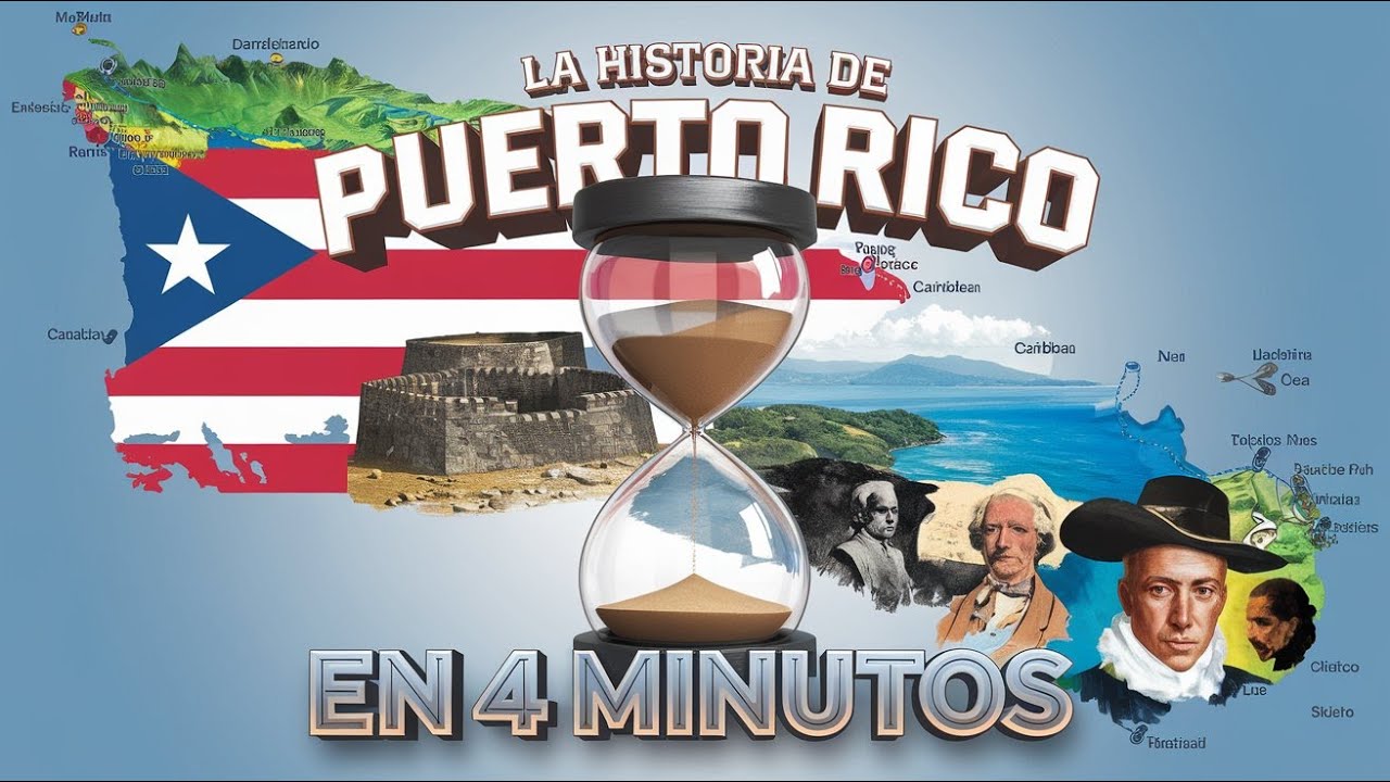 La Historia de Puerto Rico en 4 Minutos - YouTube
