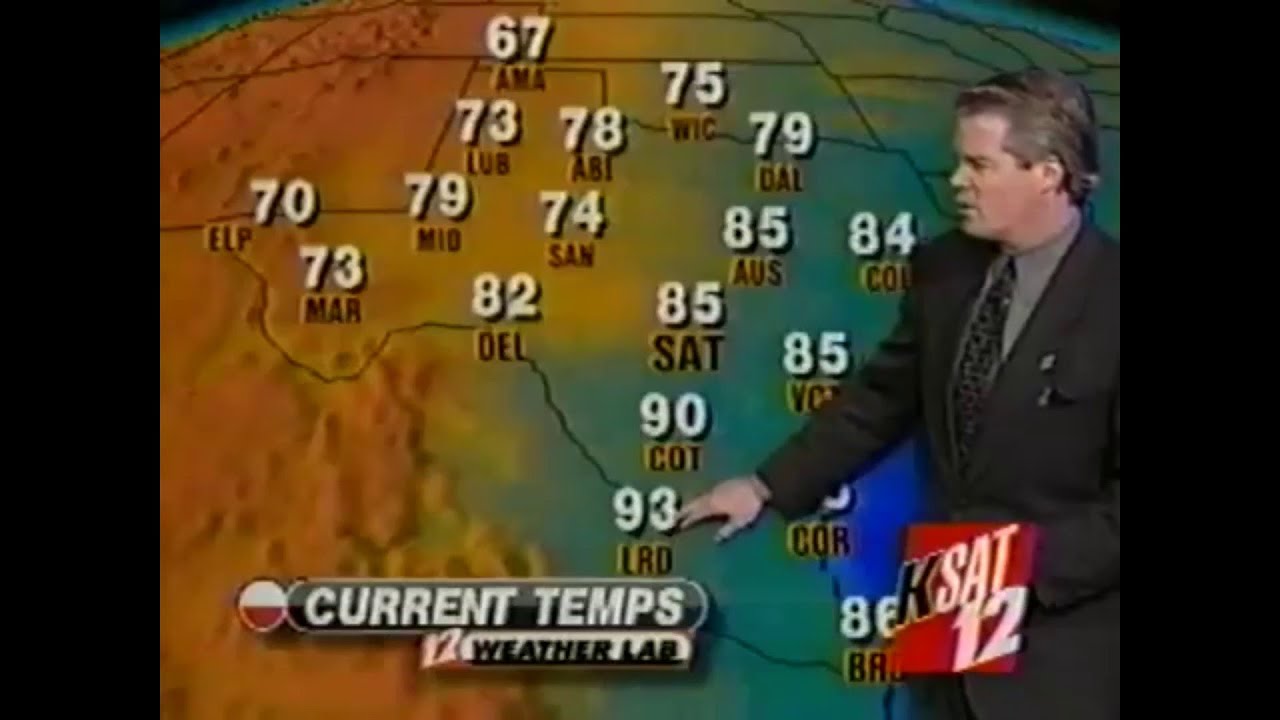 This 1999 promo highlights the KSAT weather team - KSAT 12 Archives ...
