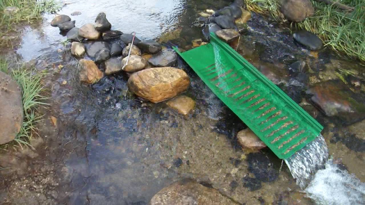 Cache Creek, Colorado -- Sluicing on 2 Aug 2016 - YouTube