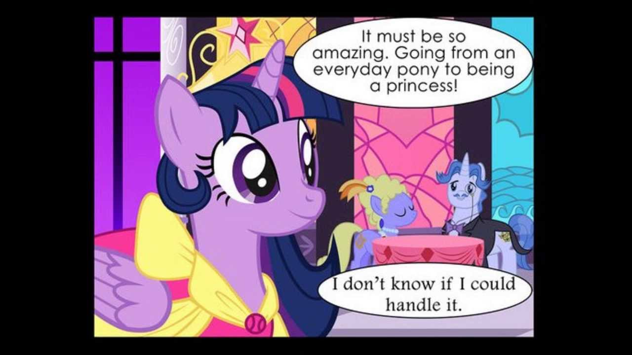 MLP Silver Quill Comic : Clutterstep in A Princess's Tears Part 1 - YouTube