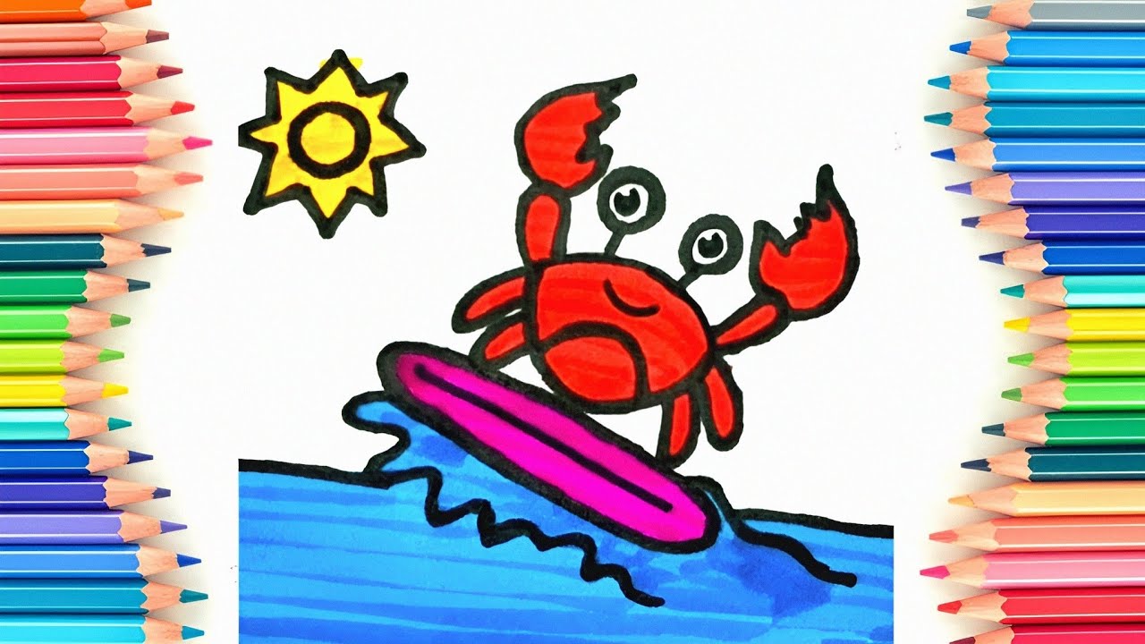 sunny drawing/how to draw sunny/drawing for kids/kids art hub - YouTube