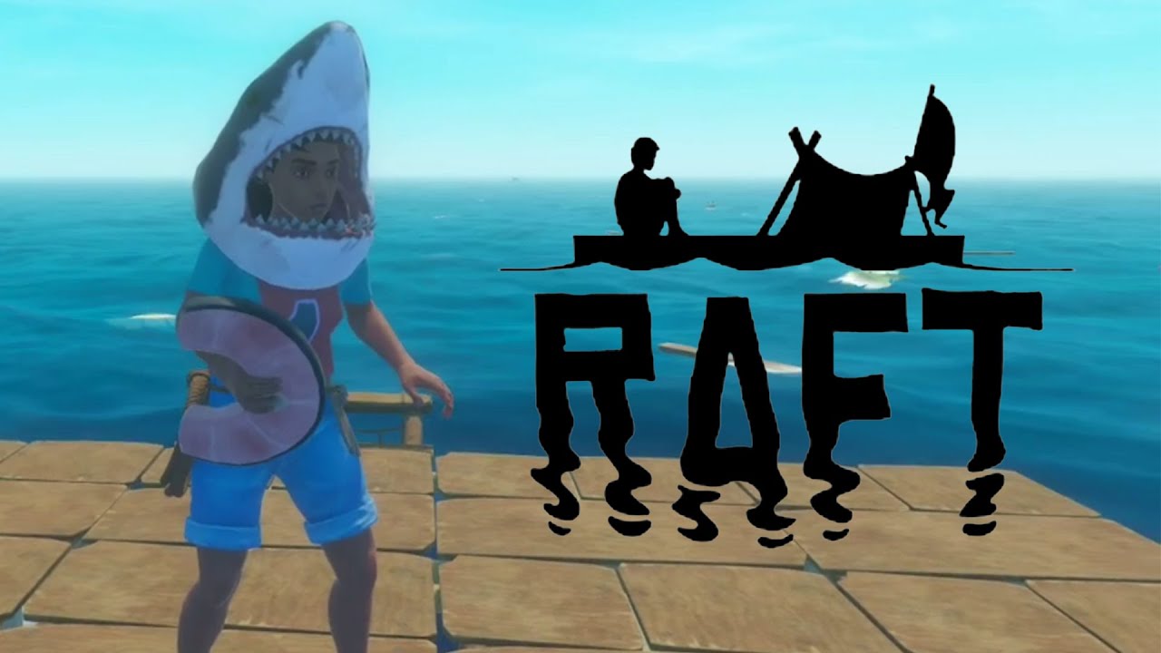Stranded on a Raft with a Shark...Our Crazy Adventure Begins | Raft ...