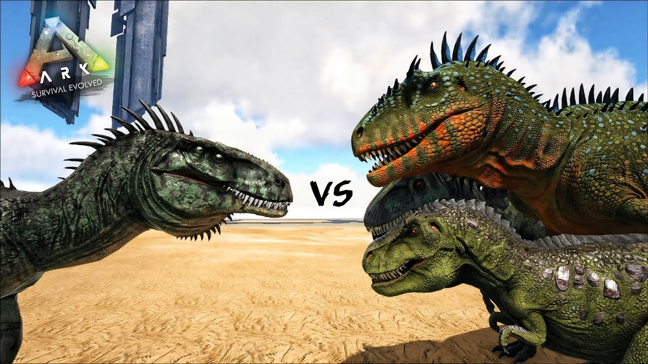 FEROXUS VS ARK EVOLVED DINOSAURS | ARK: SURVIVAL EVOLVED - YouTube