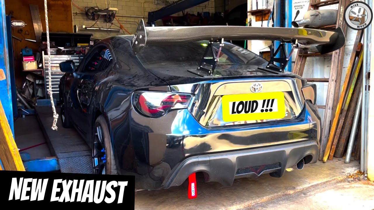 2JZ BRZ | FRS | GR86 HKS Exhaust Install!!!! - YouTube
