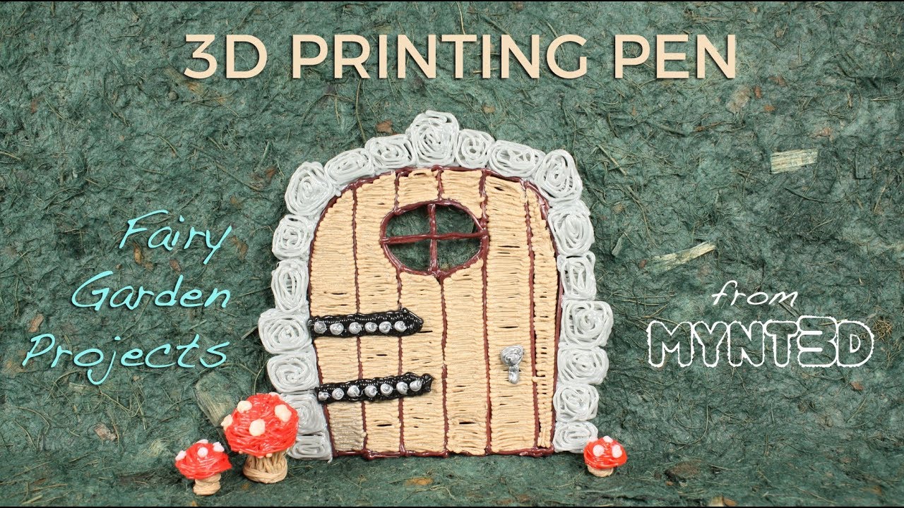 Fairy Garden 3D Pen Project tutorial from MYNT3D - YouTube