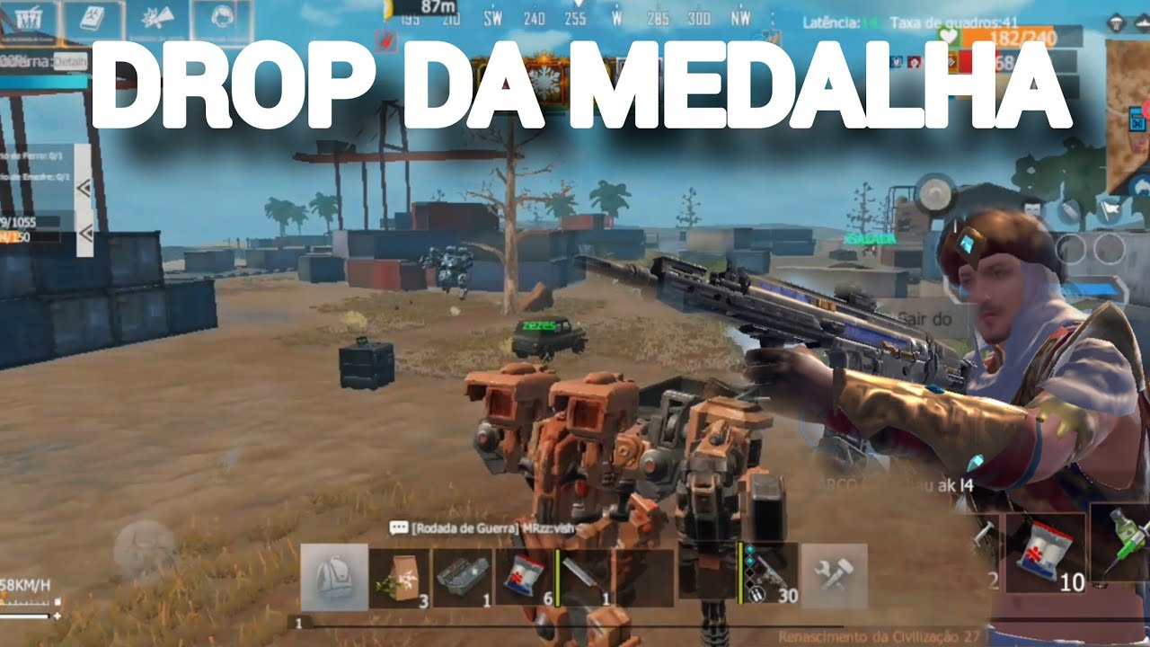 SERVER RUSHADO DROP DA MEDALHA, RAID,MECHA - LAST ISLAND OF SURVIVAL ...