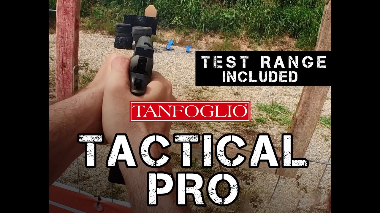 Tanfoglio Tactical Pro - Gun presentation and shooting range test - ENG ...