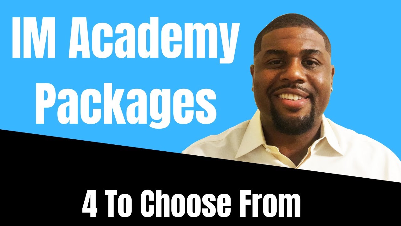 IM Academy Packages: 4 Options To Choose From - YouTube