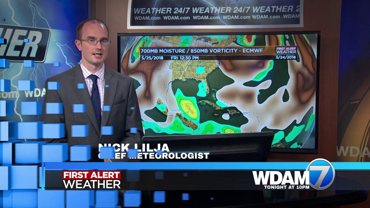 WDAM Promo - First Alert Weather - Early Warning Topical (5/25/18 ...