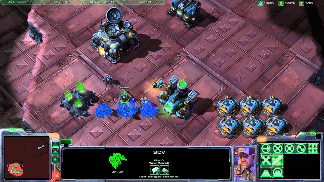 StarCraft 2 SCV Tactics - YouTube