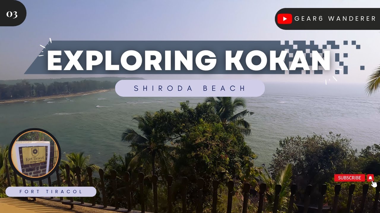 Shiroda beach | कोकणातील शिरोडा बीच Vengurle | Terekhol fort goa # ...
