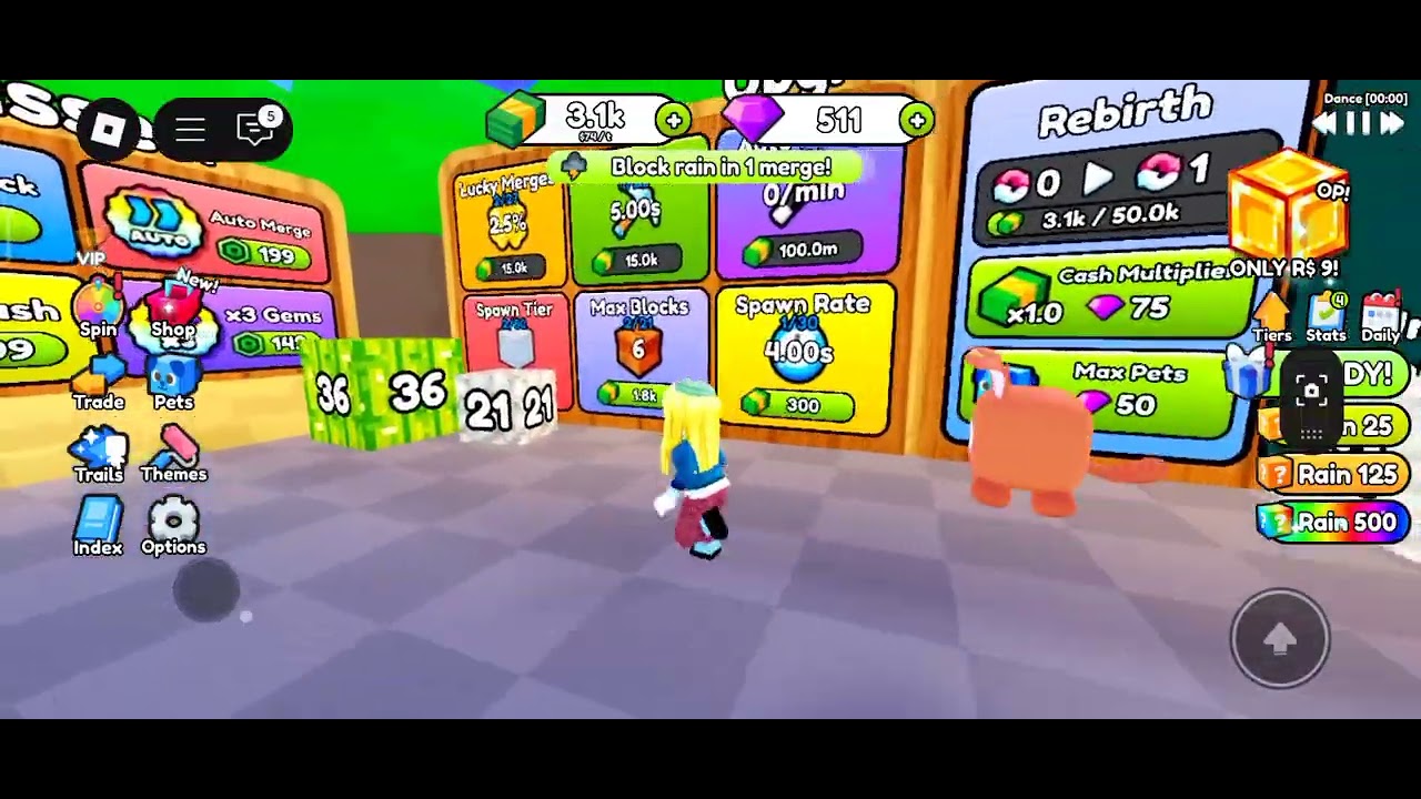 Roblox Merge for diamonds - YouTube