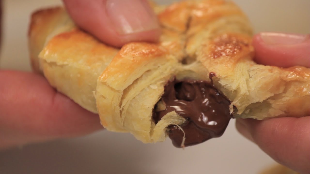 Πανεύκολα γλυκά κρουασανάκια | FOOD VIDEOs - YouTube