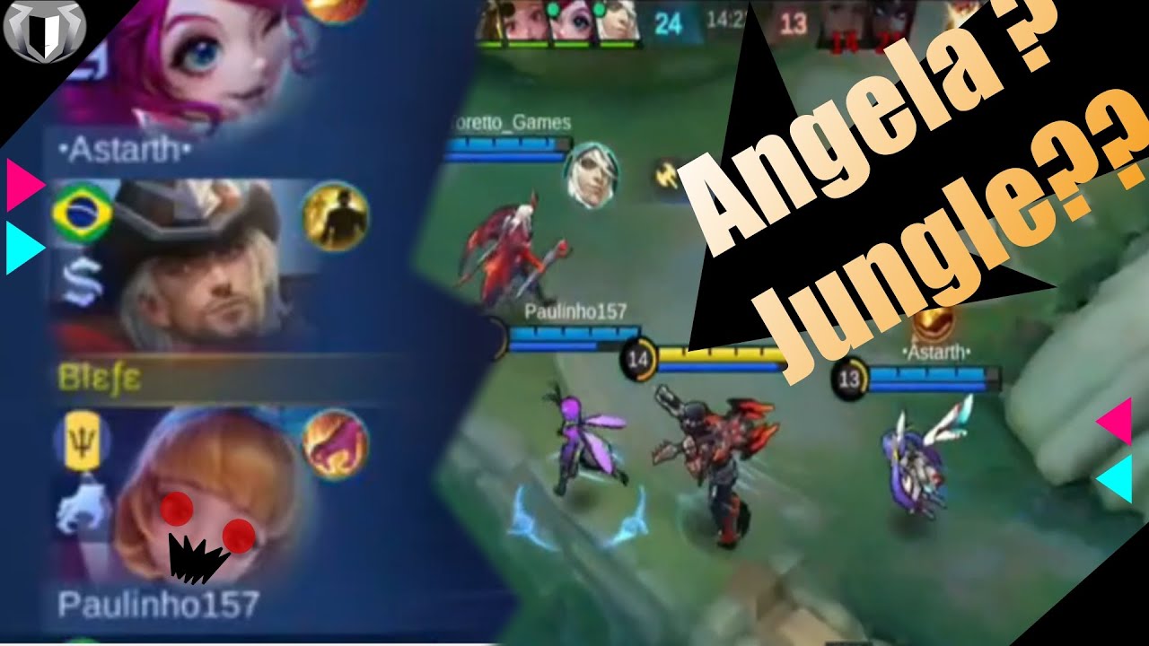 Tem uma Angela Jungle - YouTube