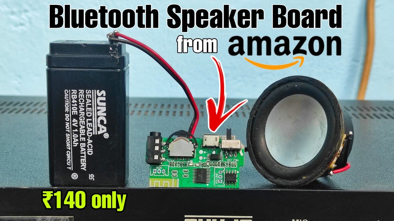 Best Bluetooth Speaker Board Kit with charging board, USD, SD card ...