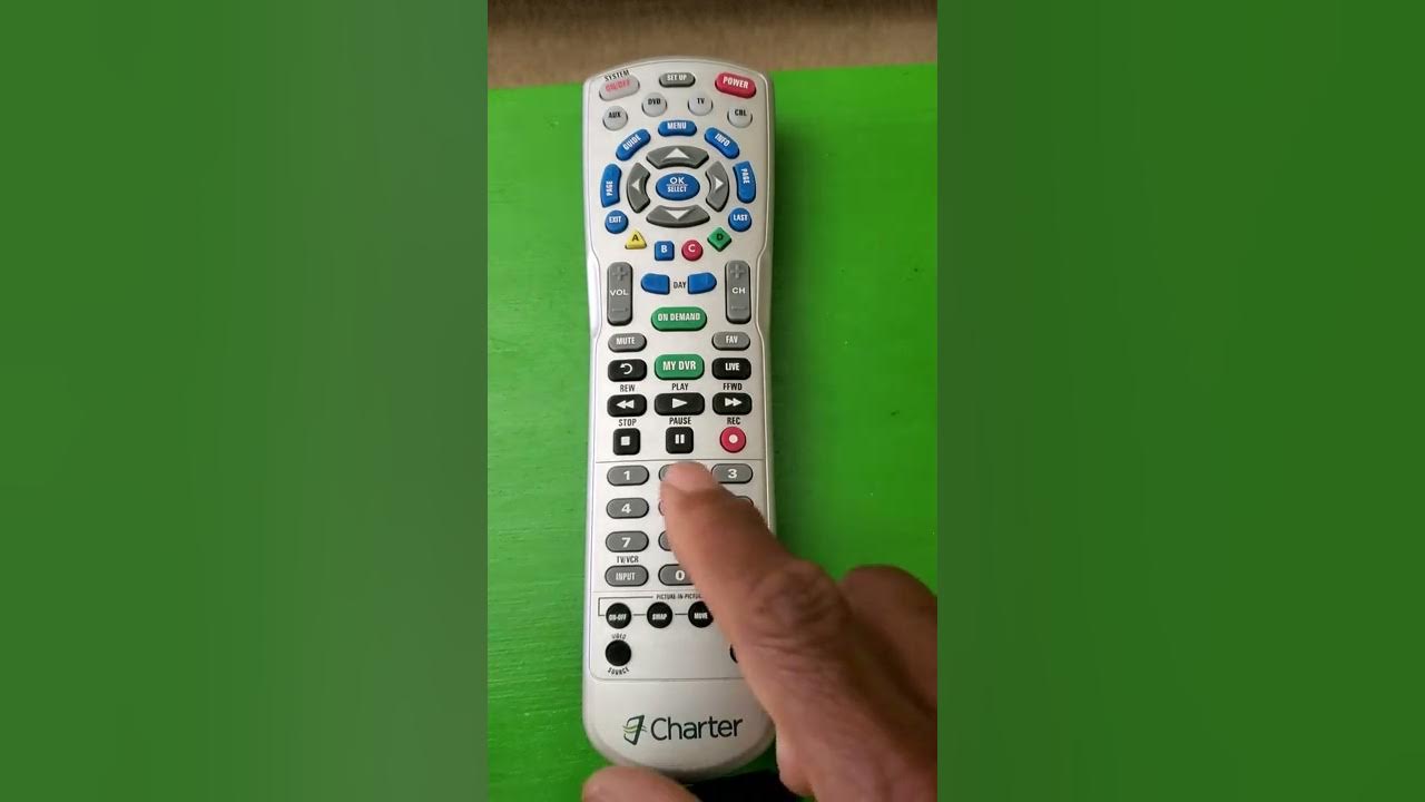 How to setup/program Charter Universal Remote for TV - YouTube