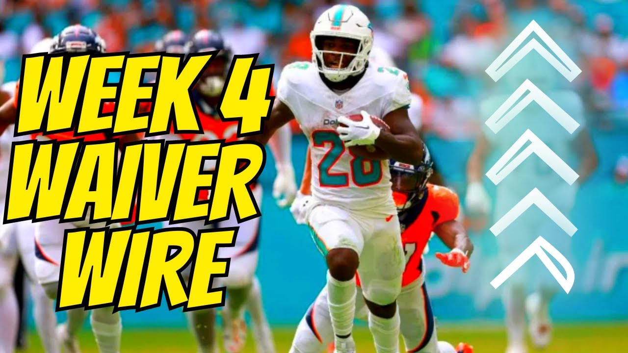 Fantasy Football Week 4 Waiver Wire - YouTube