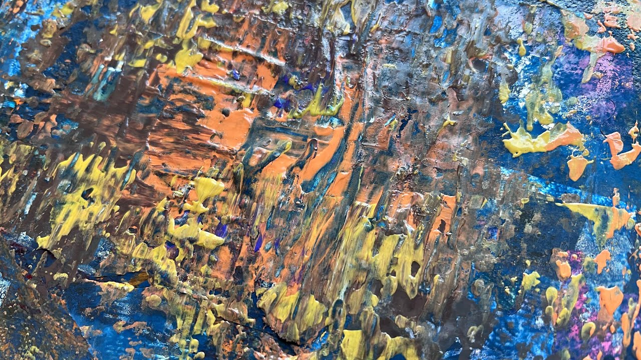 Abstract Painting Demo | Abstract Background - YouTube